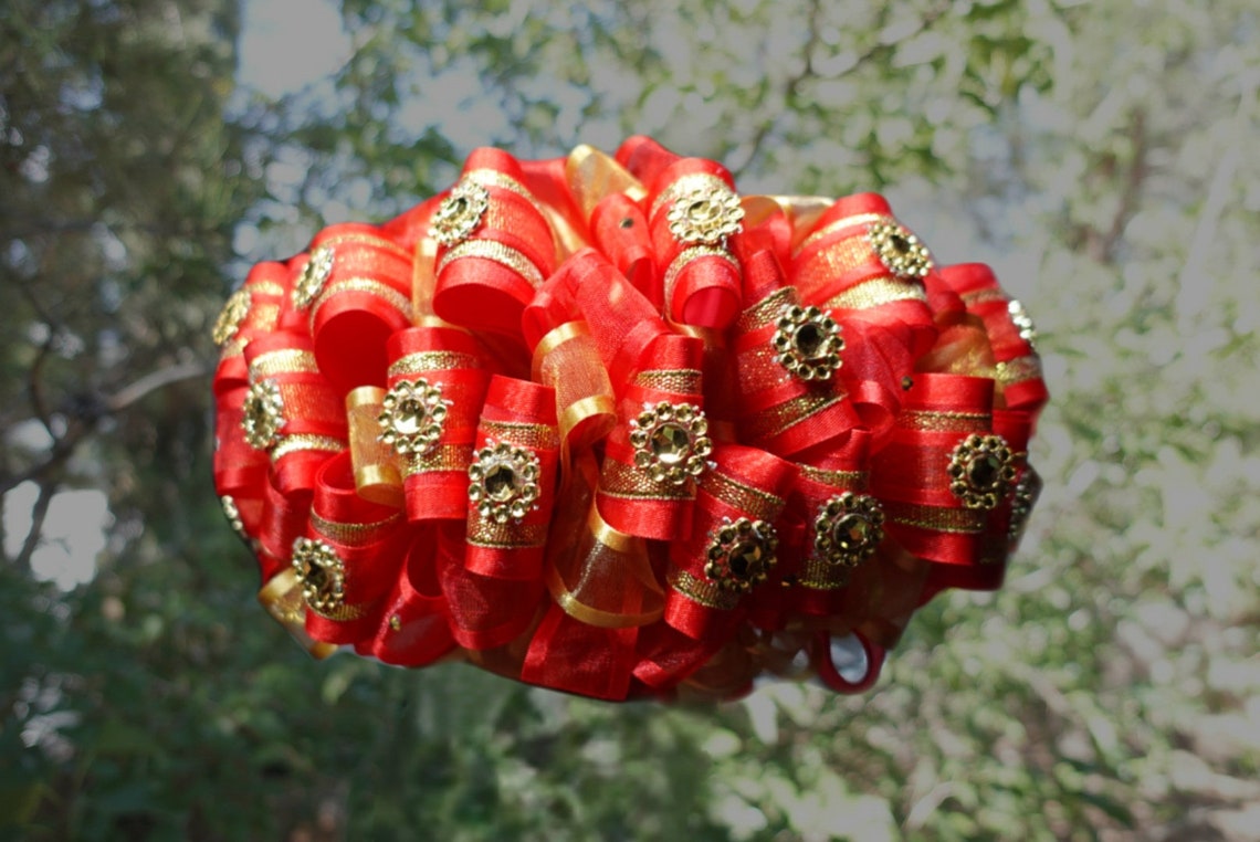 Mariachi Ribbon Hairbow - Etsy