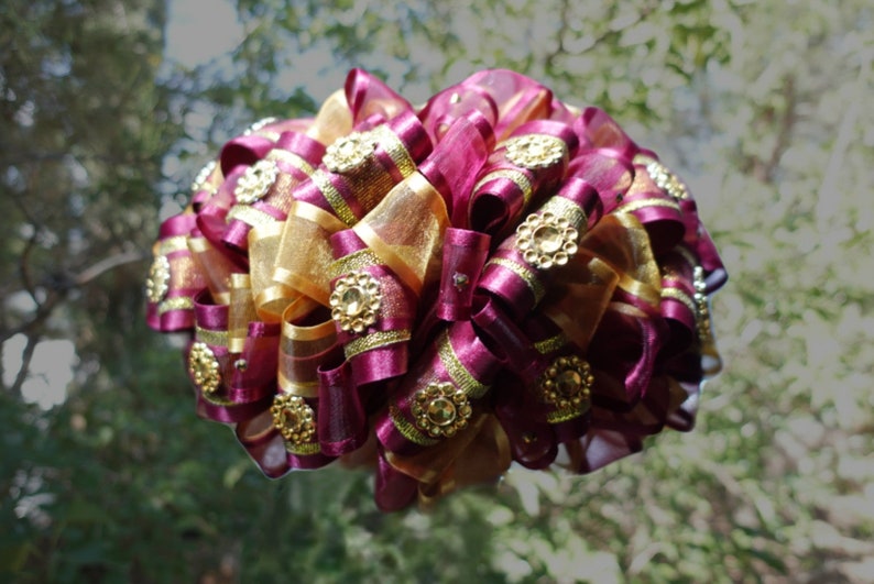 Mariachi Ribbon Hairbow - Etsy