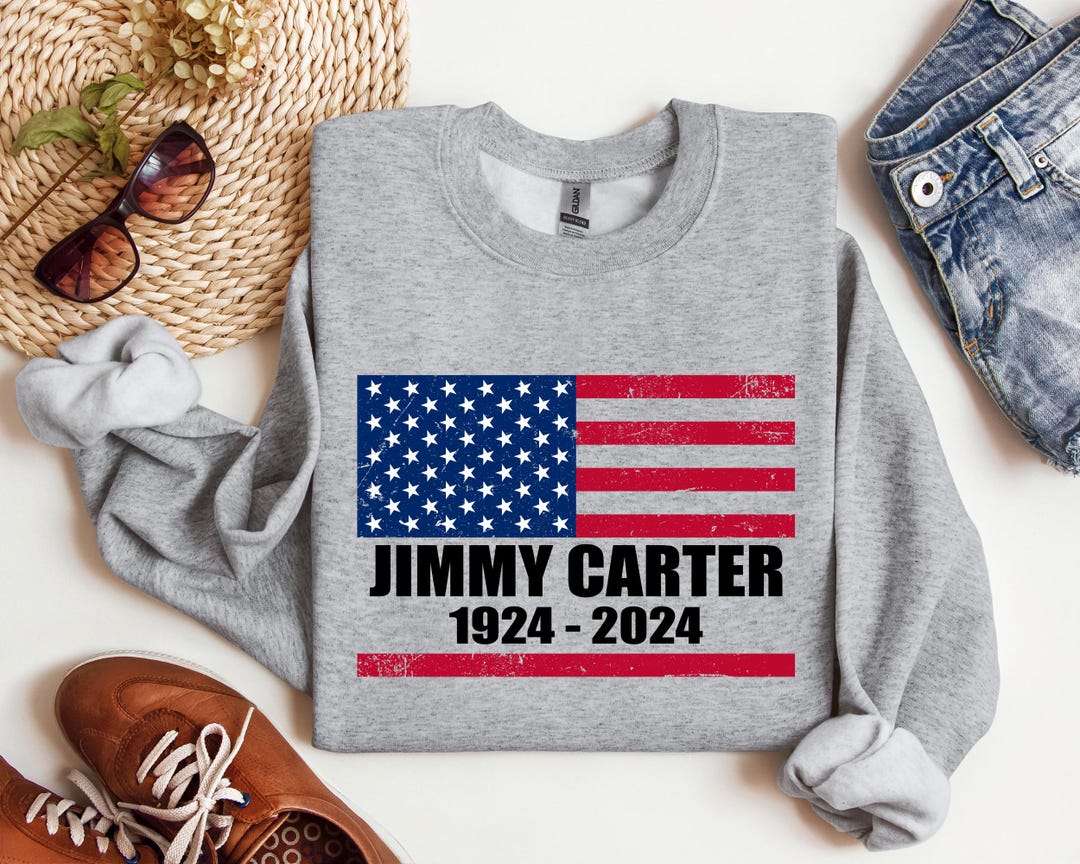 Jimmy Carter Sweatshirt, Jimmy Carter RIP, Jimmy Carter Hoodie, Jimmy ...