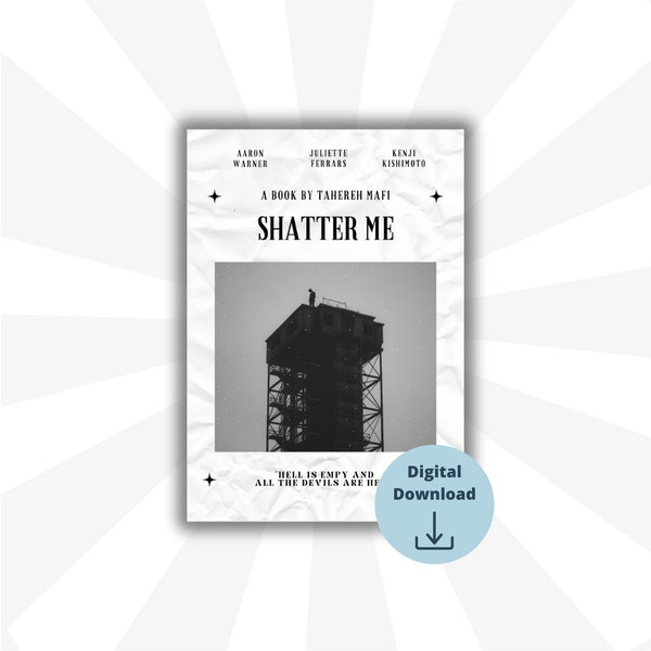 Shatter Me Poster - Etsy