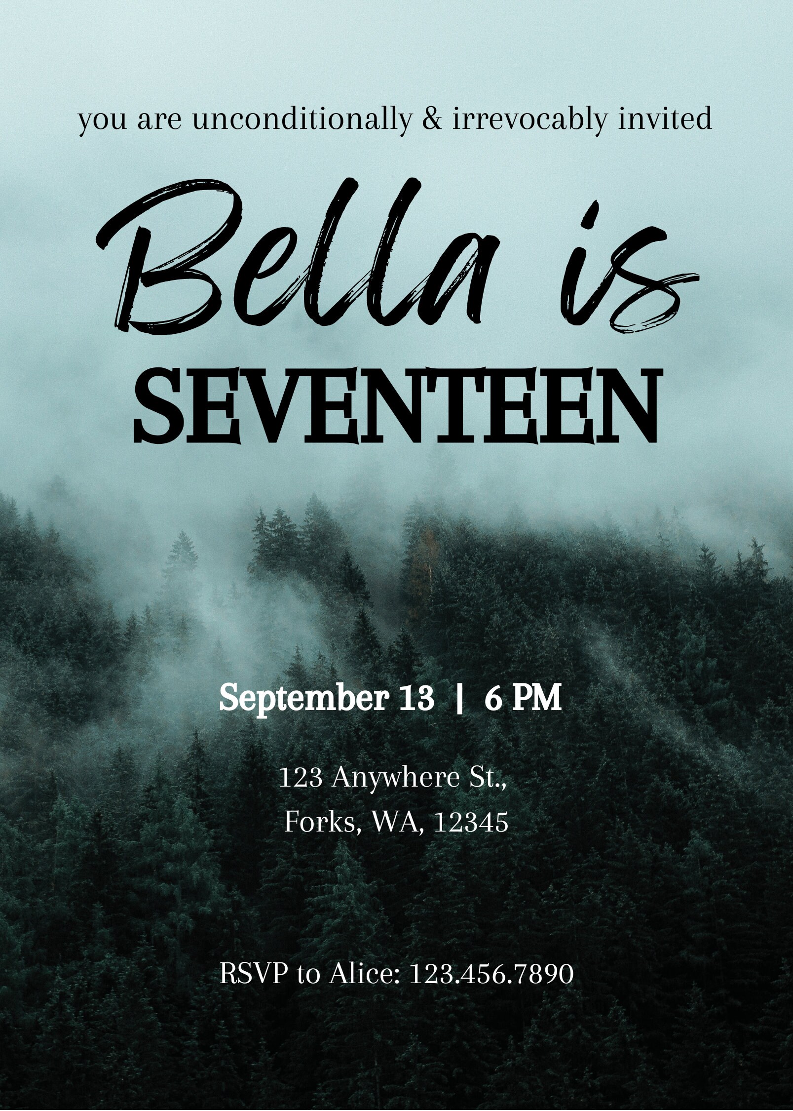 Twilight Theme | Twilight Birthday Inspired | Bella and Edward ...