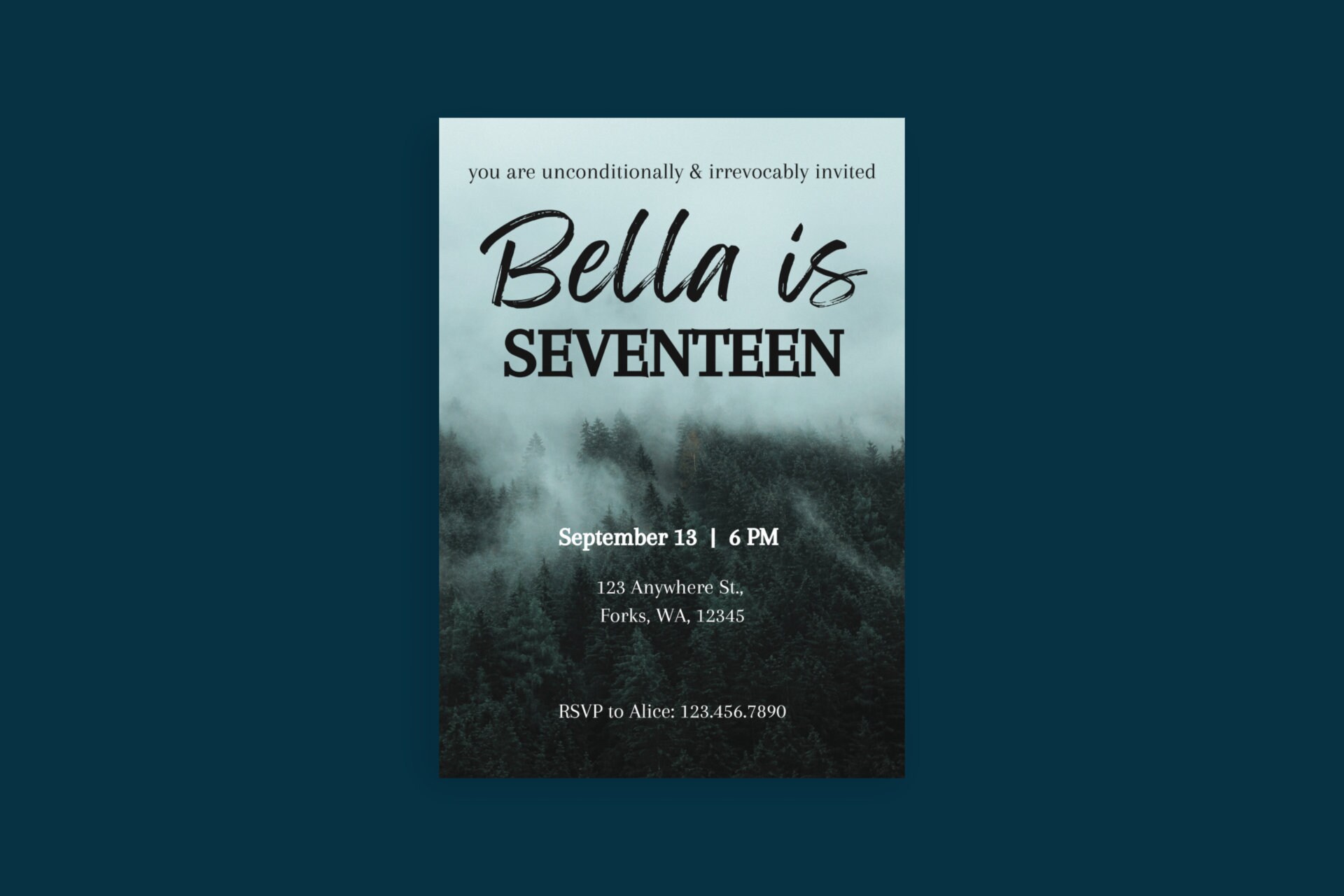 Twilight Theme | Twilight Birthday Inspired | Bella and Edward ...