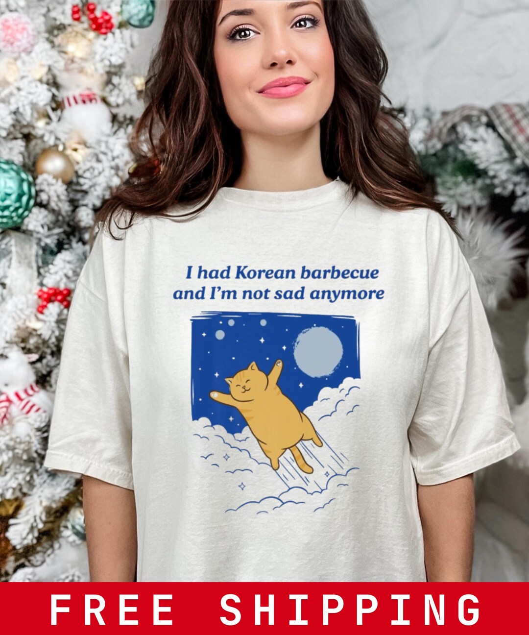 I Had Korean Barbecue and I'm Not Sad Anymore Design for Food Humor ...