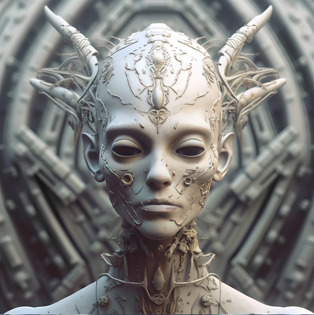 Melodic Techno Afterlife AI Artwork - Etsy