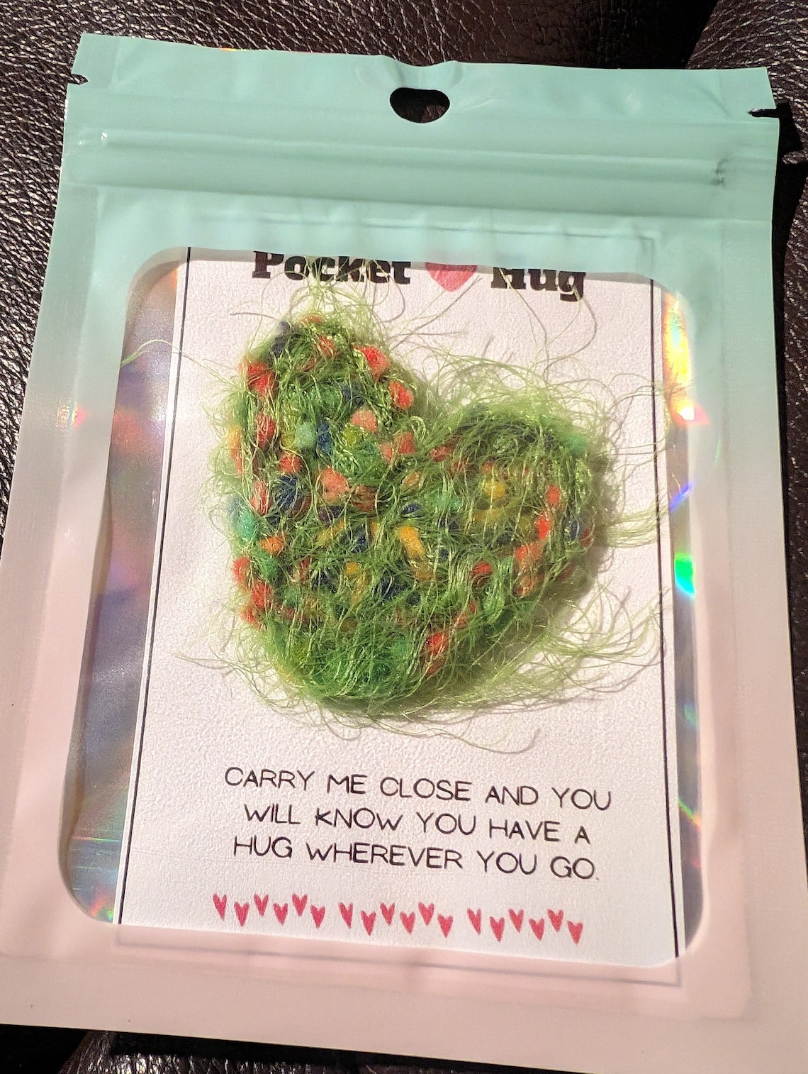 3 Floral Pocket Hug Cards Printable PDF File Instant Download 3 ...