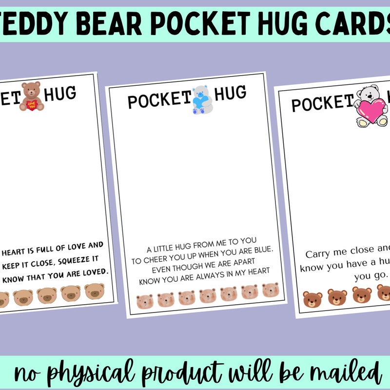 Pocket Teddy Bear - Etsy