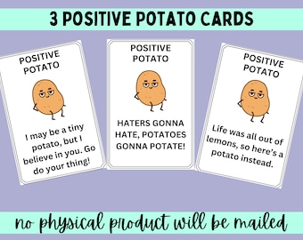 3 Positive Poo Printable PDF File Instant Download Crochet Business ...