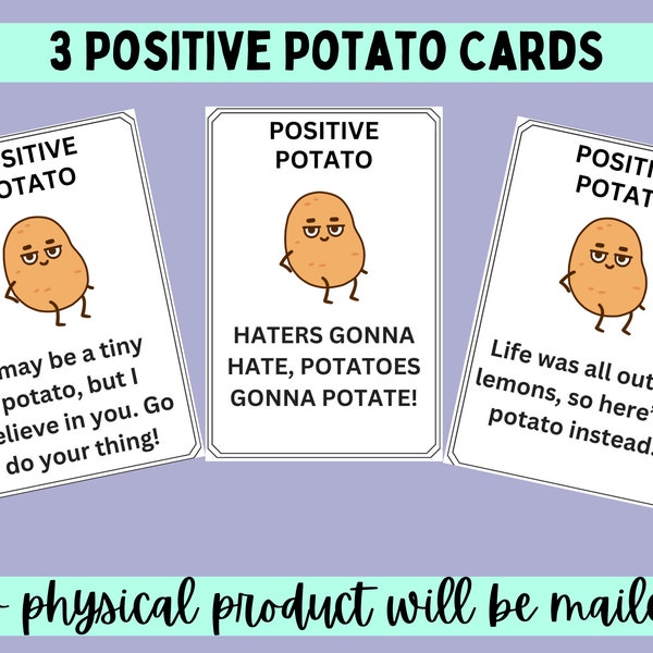 Positive Potato - Etsy
