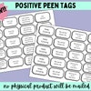 4 Positive Carrot Quote Card Printable PDF | Instant Download for ...