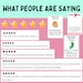 4 Positive Carrot Quote Card Printable PDF | Instant Download for ...