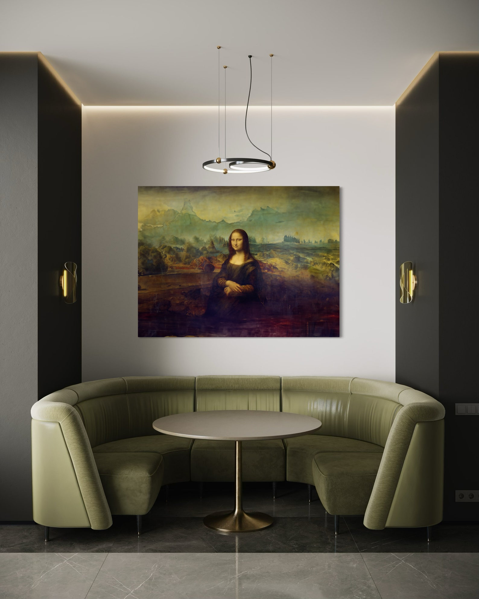 Digitally Remastered Mona Lisa Art Print - Classic Renaissance Poster ...