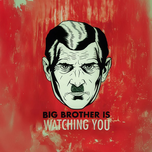 1984 Big Brother Poster - Etsy