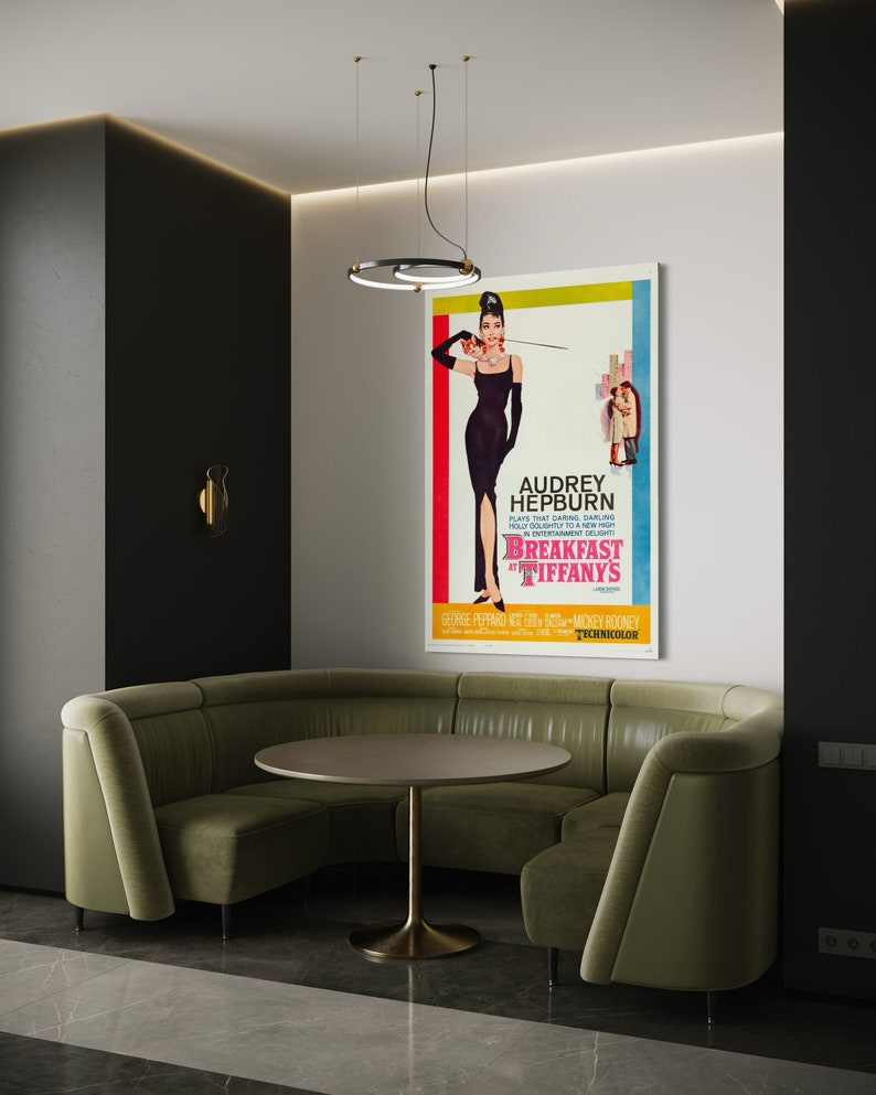 Breakfast at Tiffany's Movie Poster - Digitally Remastered for Stunning ...