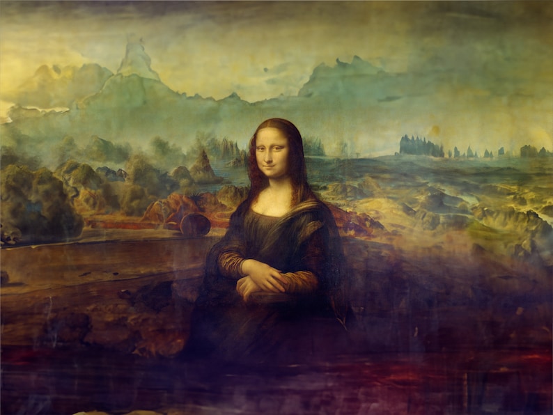 Digitally Remastered Mona Lisa Art Print - Classic Renaissance Poster ...