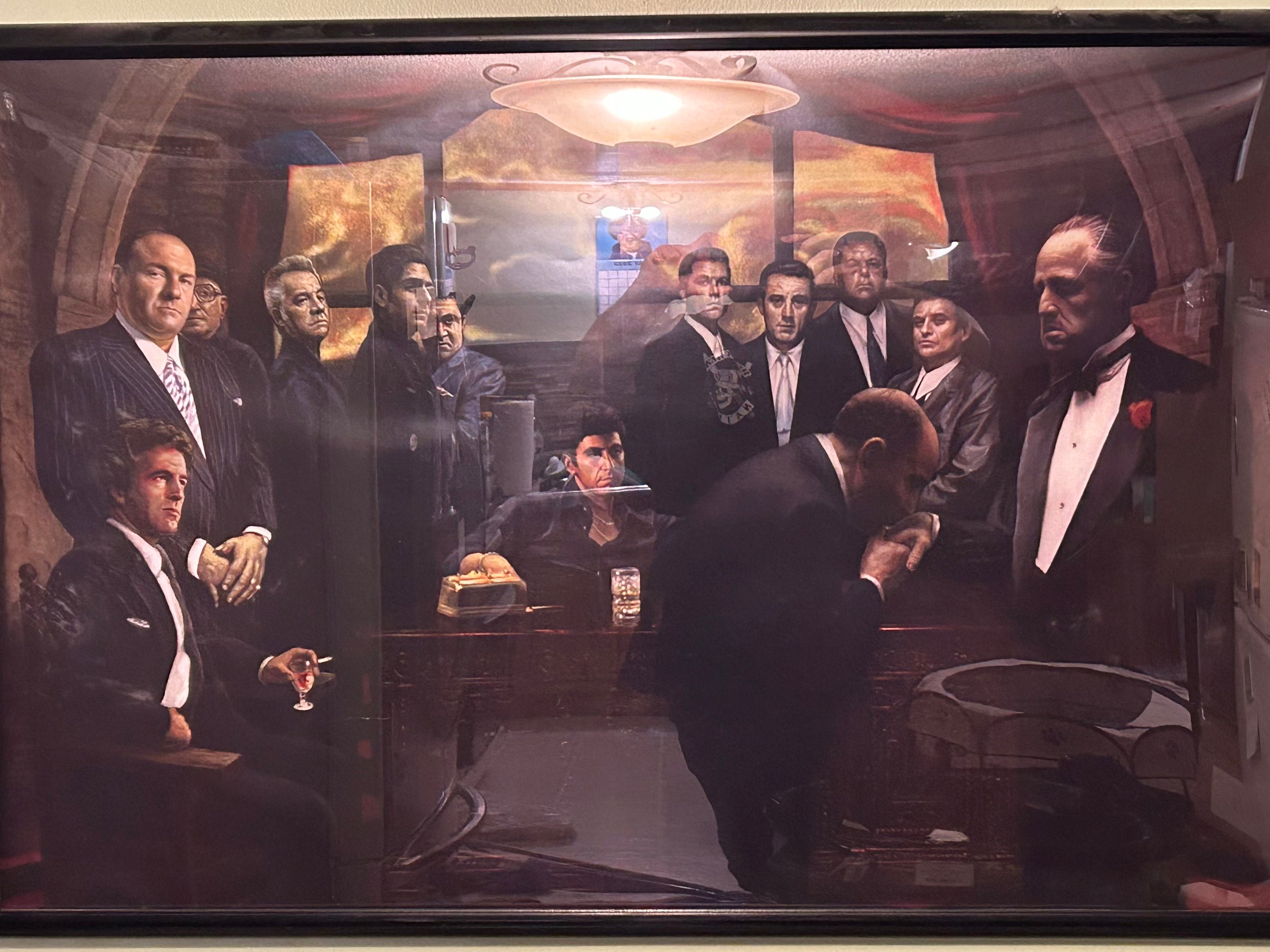 Mafia Meeting Poster Excellent Condition - Etsy UK