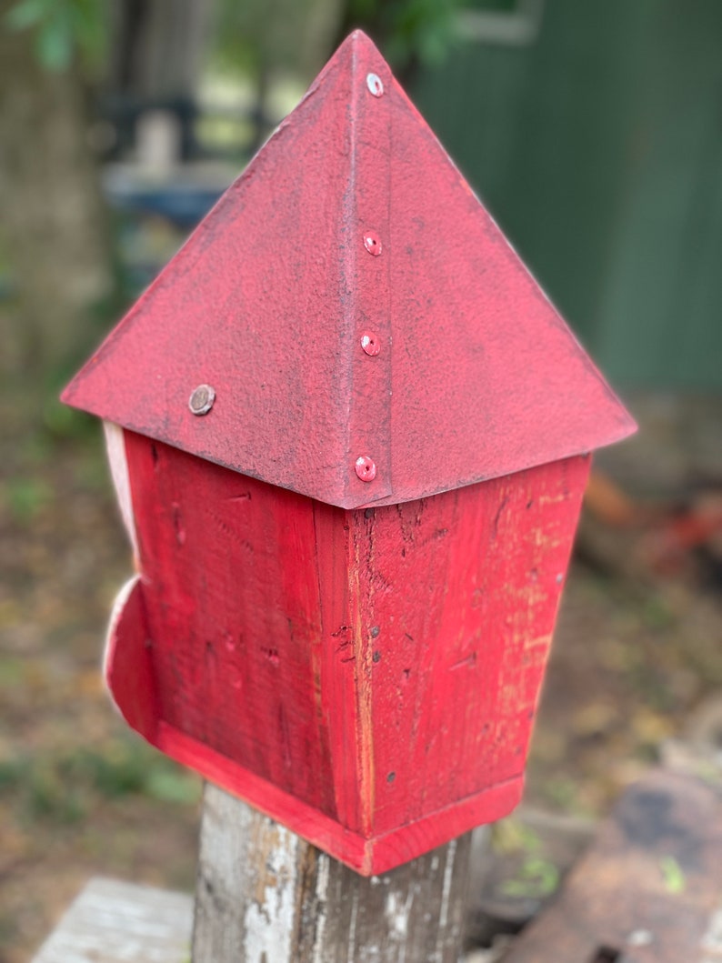 Rustic Charm Santa Birdhouse - Etsy