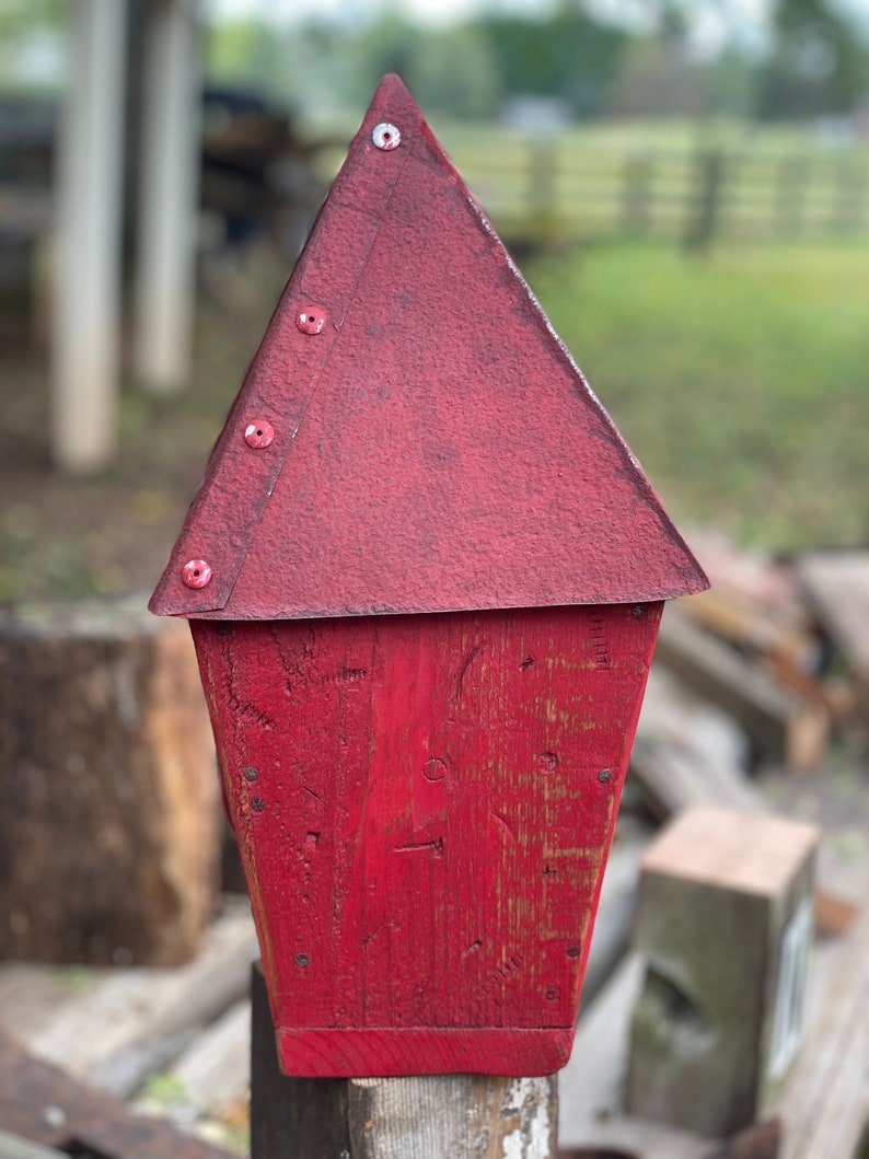 Rustic Charm Santa Birdhouse - Etsy