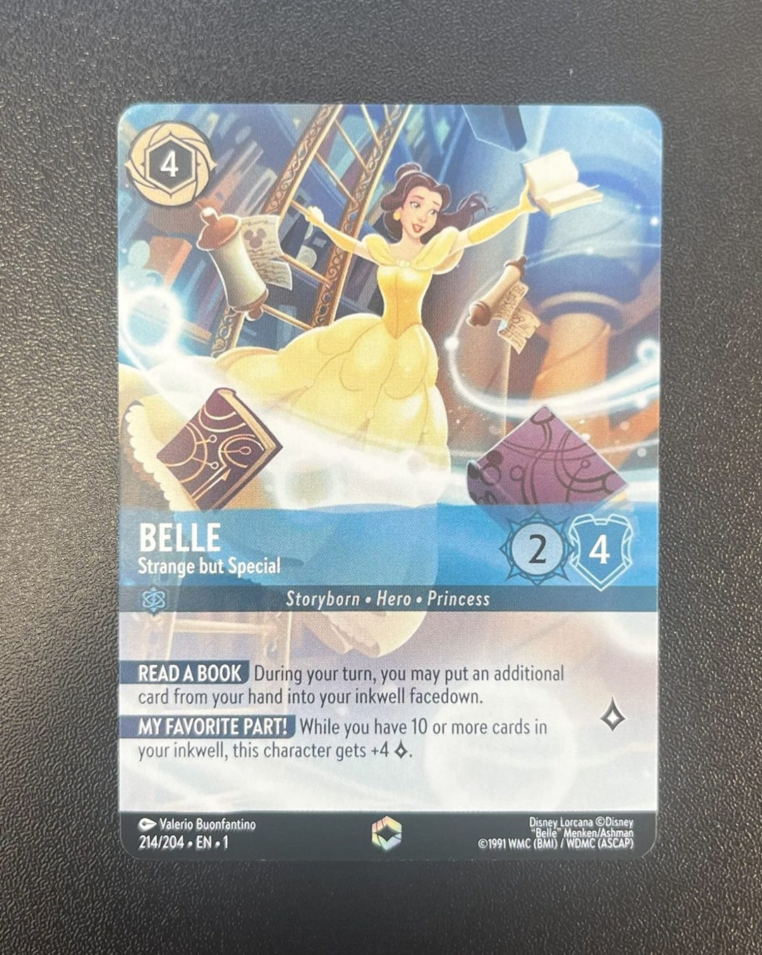 Belle Strange but Special alternate Art Disney's - Etsy