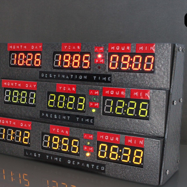 Back to the Future Time Circuits - Etsy