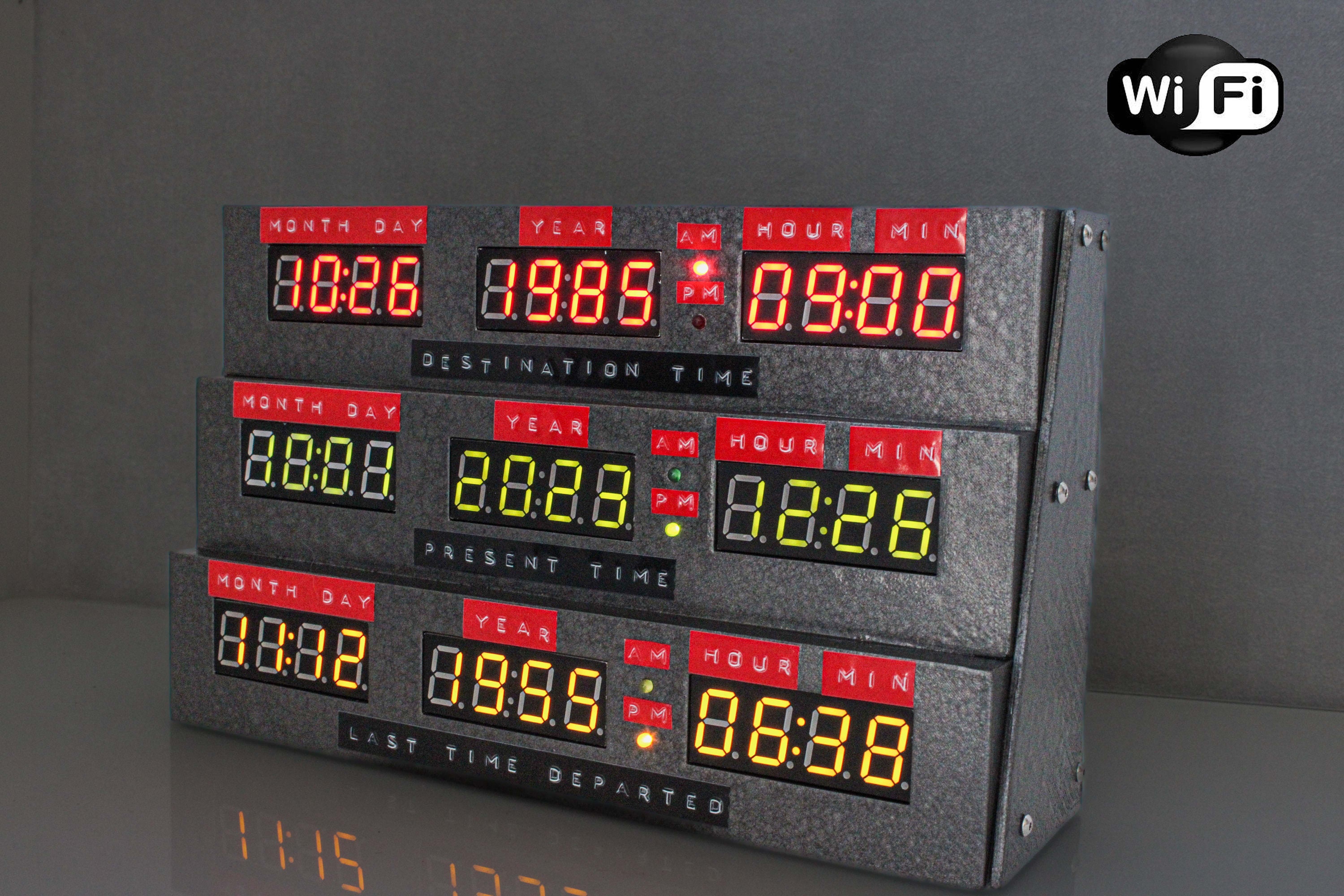 Replica Clock back to the Future Large Model - Etsy