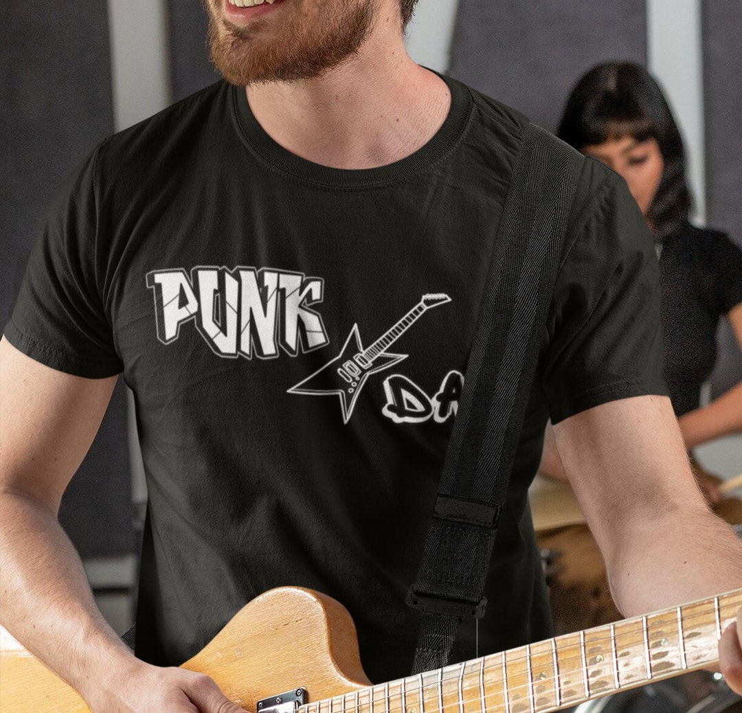 Punk Rock Dad Tshirt Fathers Day - Etsy