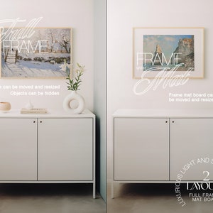 Movable ISO Frame Photoshop Mockup for Art and Prints A3 Landscape ...