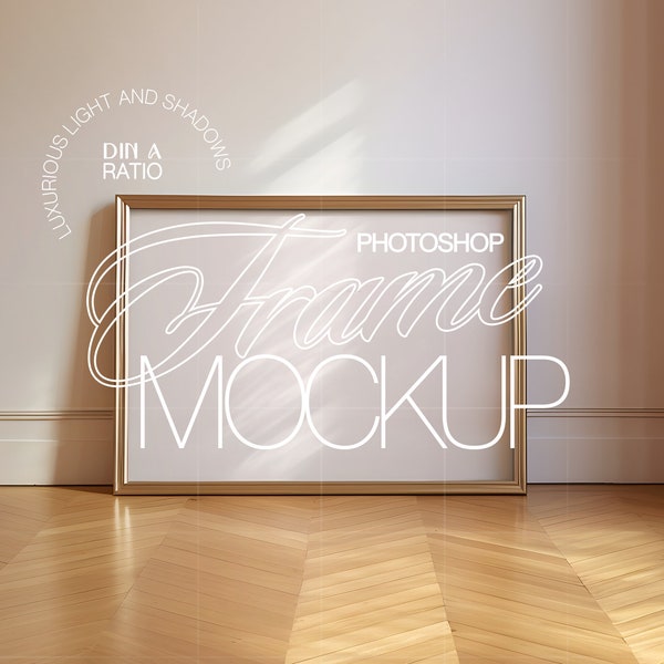 Frame Mockup Horizontal - Etsy