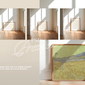 Square, Portrait and Landscape Frame Mockup Pack of Three PSD | 1x1 ...