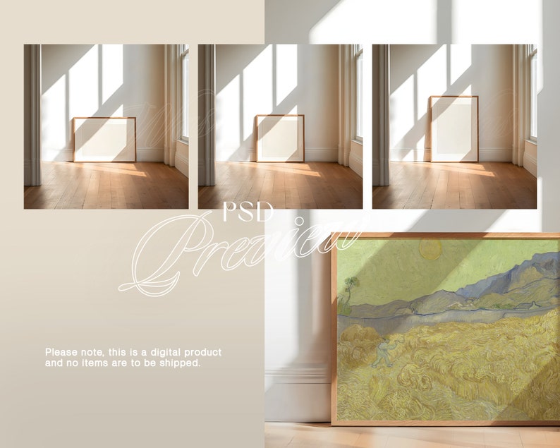 Square, Portrait and Landscape Frame Mockup Pack of Three PSD | 1x1 ...
