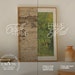 DIN A Frame on Ledge Photoshop Mockup Template in Boho Bedroom Interior ...
