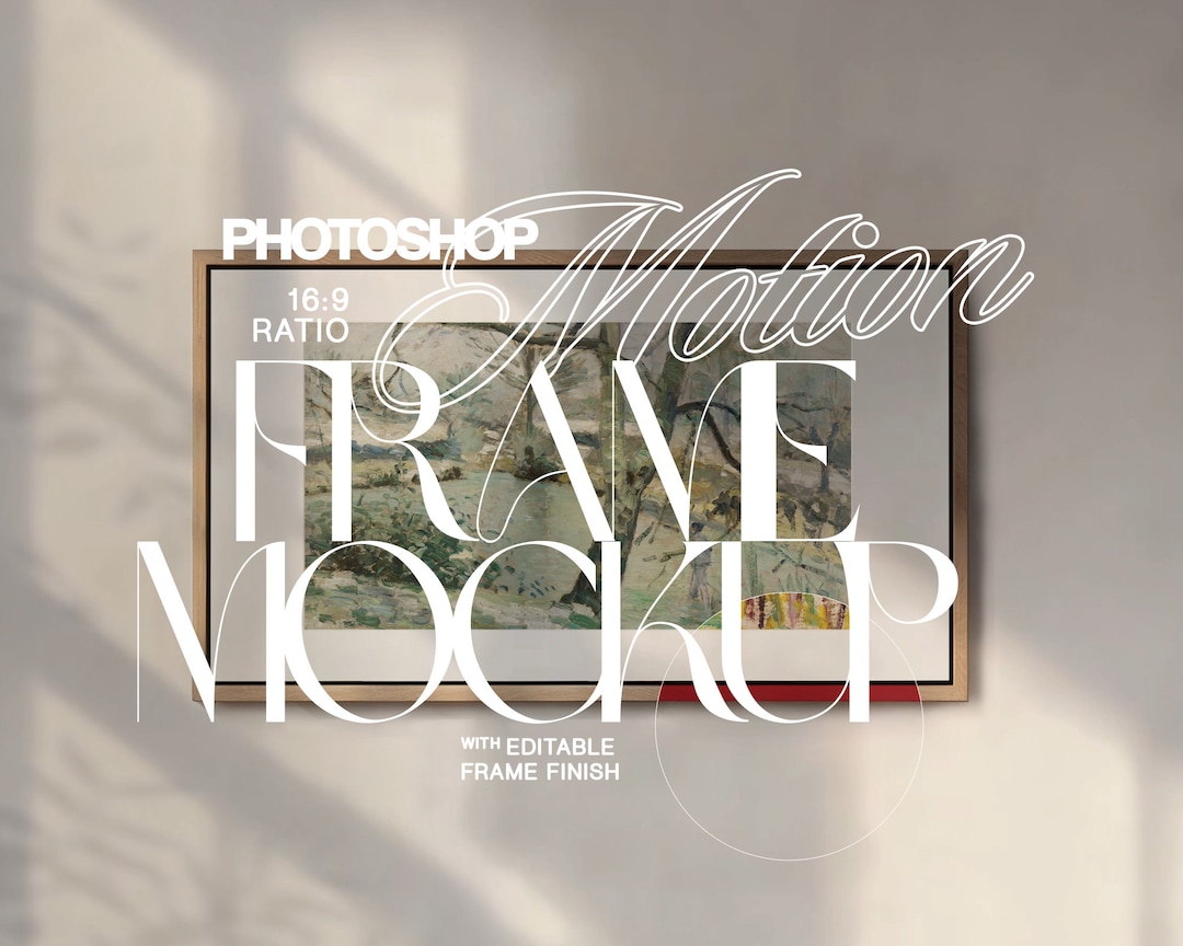 PSD Video Mockup | 1080x1920 Frame Mockup for Photoshop With Editable ...