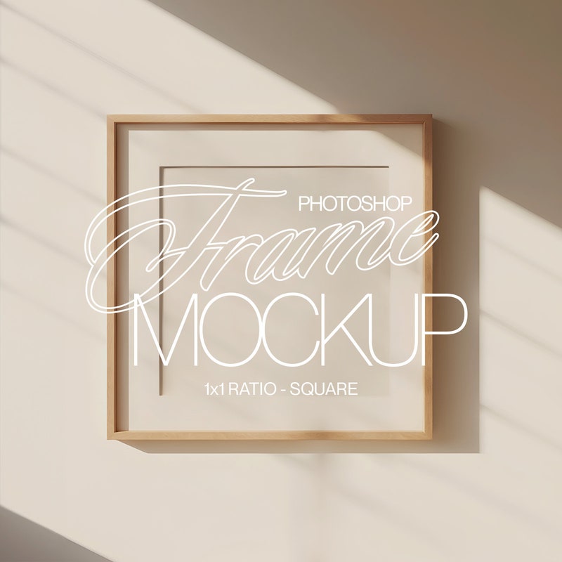 Japandi Mockup Poster - Etsy