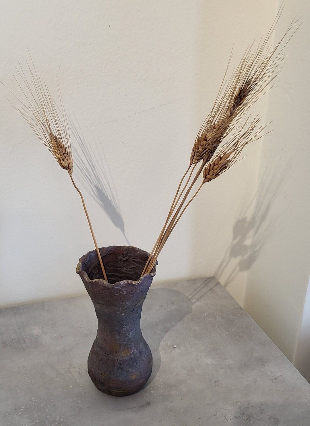 Faux Stone Finish Vase Small Vase Ancient Artifact Finish - Etsy