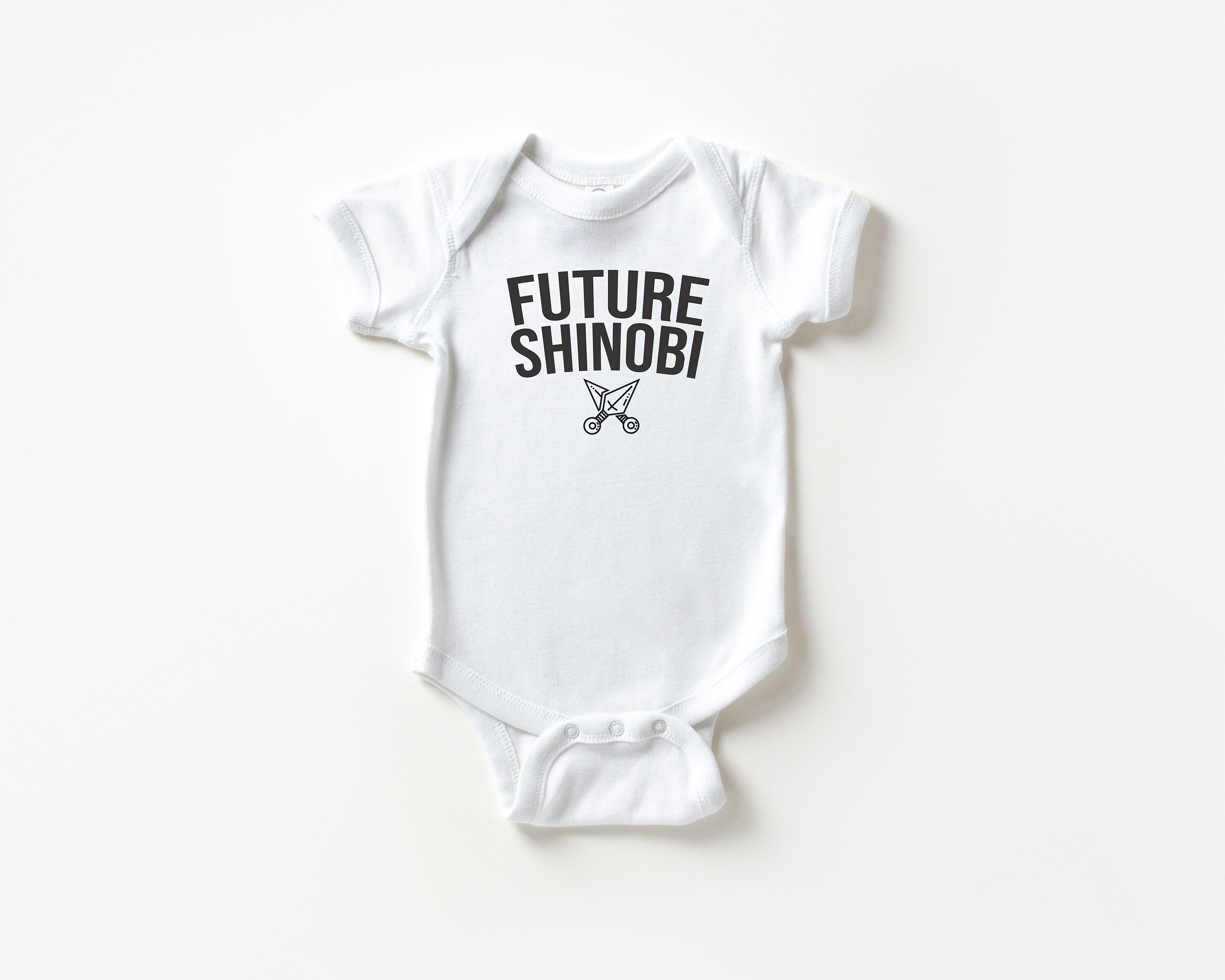 Future Shinobi Onesie, Anime Baby Clothes, New Baby Gift, Girl Dad Gift ...