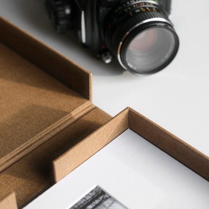 Customizable Photo Box, Portfolio Presentation Box and Book Box - Clamshell Portfolio Box - Etsy ...