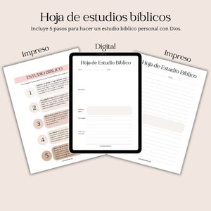 Printable A5 Bible Study Sheets - SOAP Method & Habit Tracker - Etsy