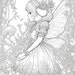 50 Enchanting Forest Fairies Printable Coloring Pages, Instant Download ...