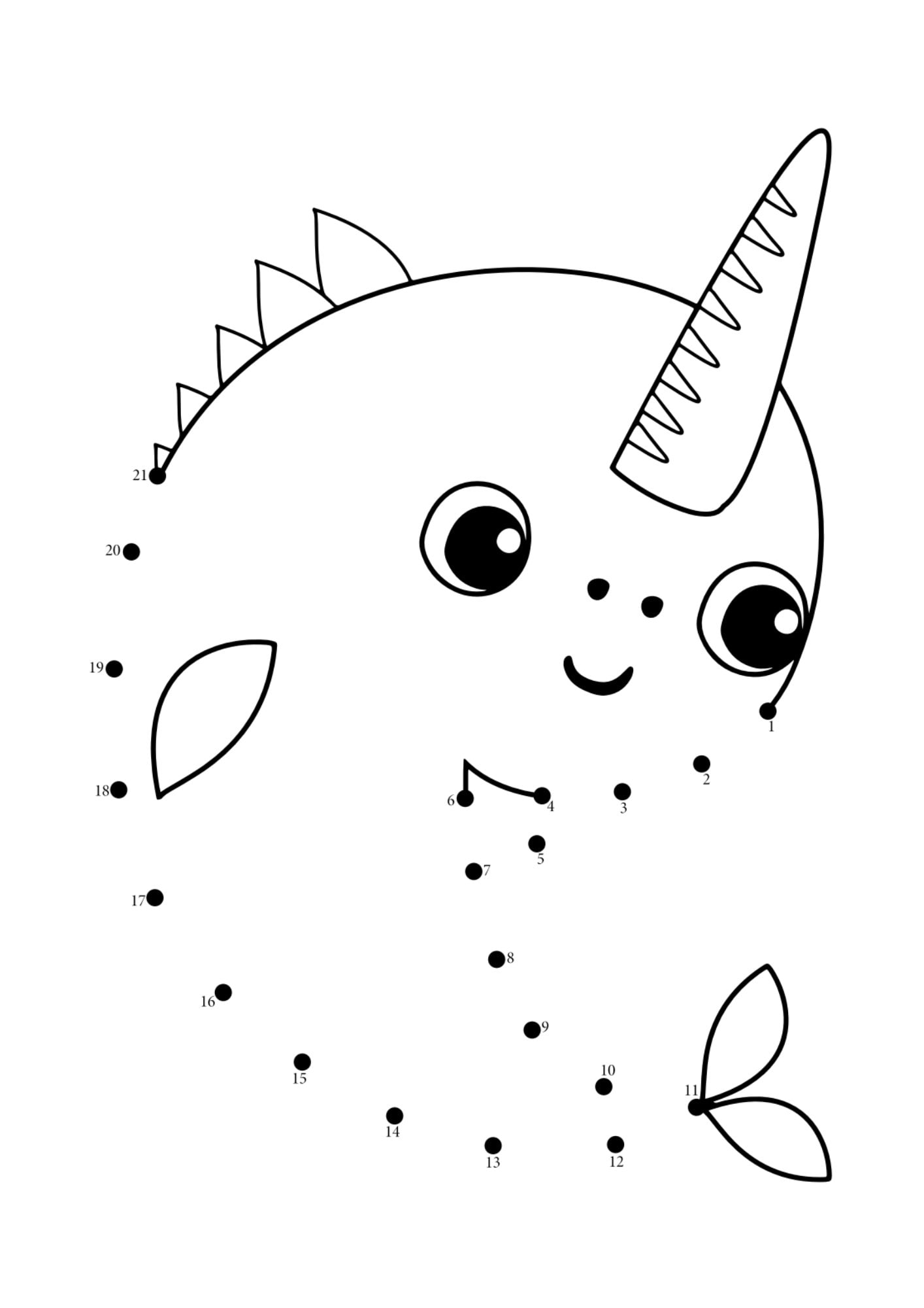 60 Cute Animals Dot to Dot Printable Pages, 60 Printable Dot to Dot ...