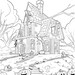 50 Cute and Creepy Halloween Coloring Pages, Instant Printable Download ...