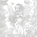 50 Enchanting Forest Fairies Printable Coloring Pages, Instant Download ...