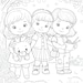 23 Cute Kids Coloring Pages, Instant Download, Print at Home - Etsy