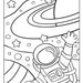 10 Outer Space Coloring Pages, Instant Printable Download - Etsy