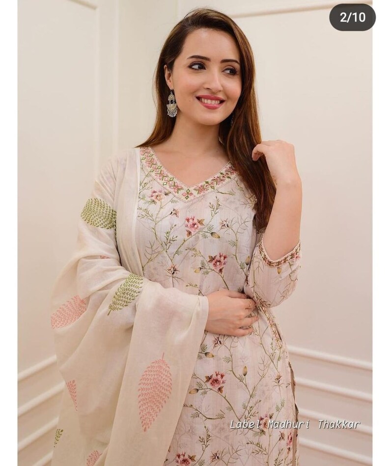 Beautiful Kurta Set Design for Gorgeous Ladies New to Our - Etsy