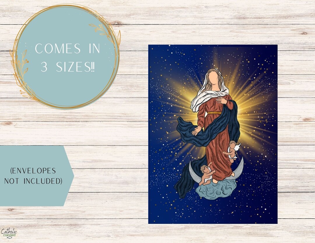 Our Lady of the Immaculate Conception Printable / Digital - Etsy
