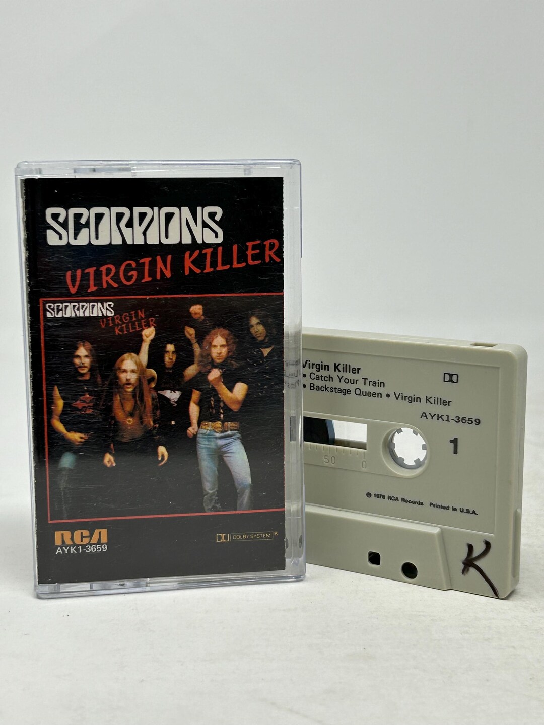 Scorpions Virgin Killer Vintage Cassette Tape With New Case - Etsy