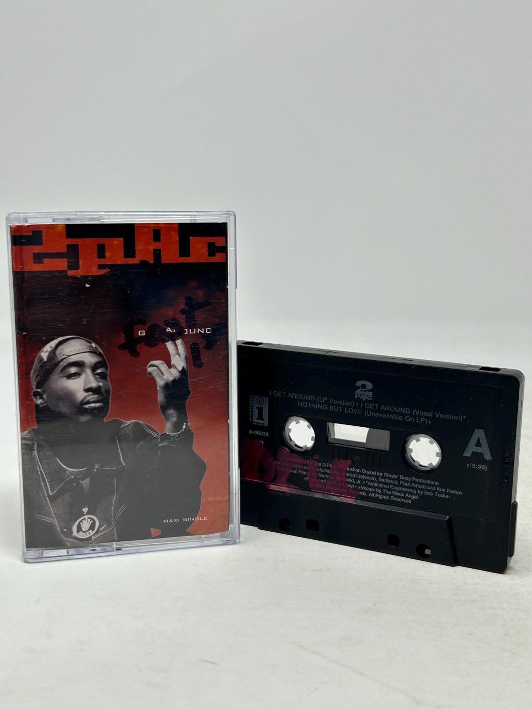 2pac I Get Around Vintage Cassette Tape in New Case - Etsy