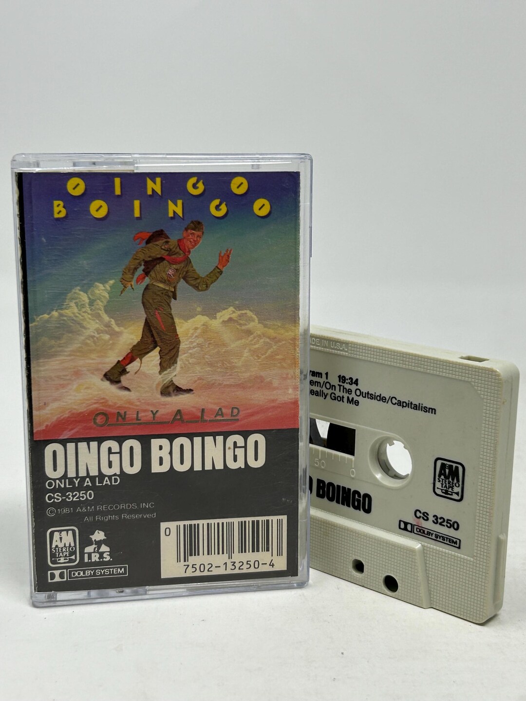 Oingo Boingo Only A Lad Vintage Cassette Tape With New Case - Etsy