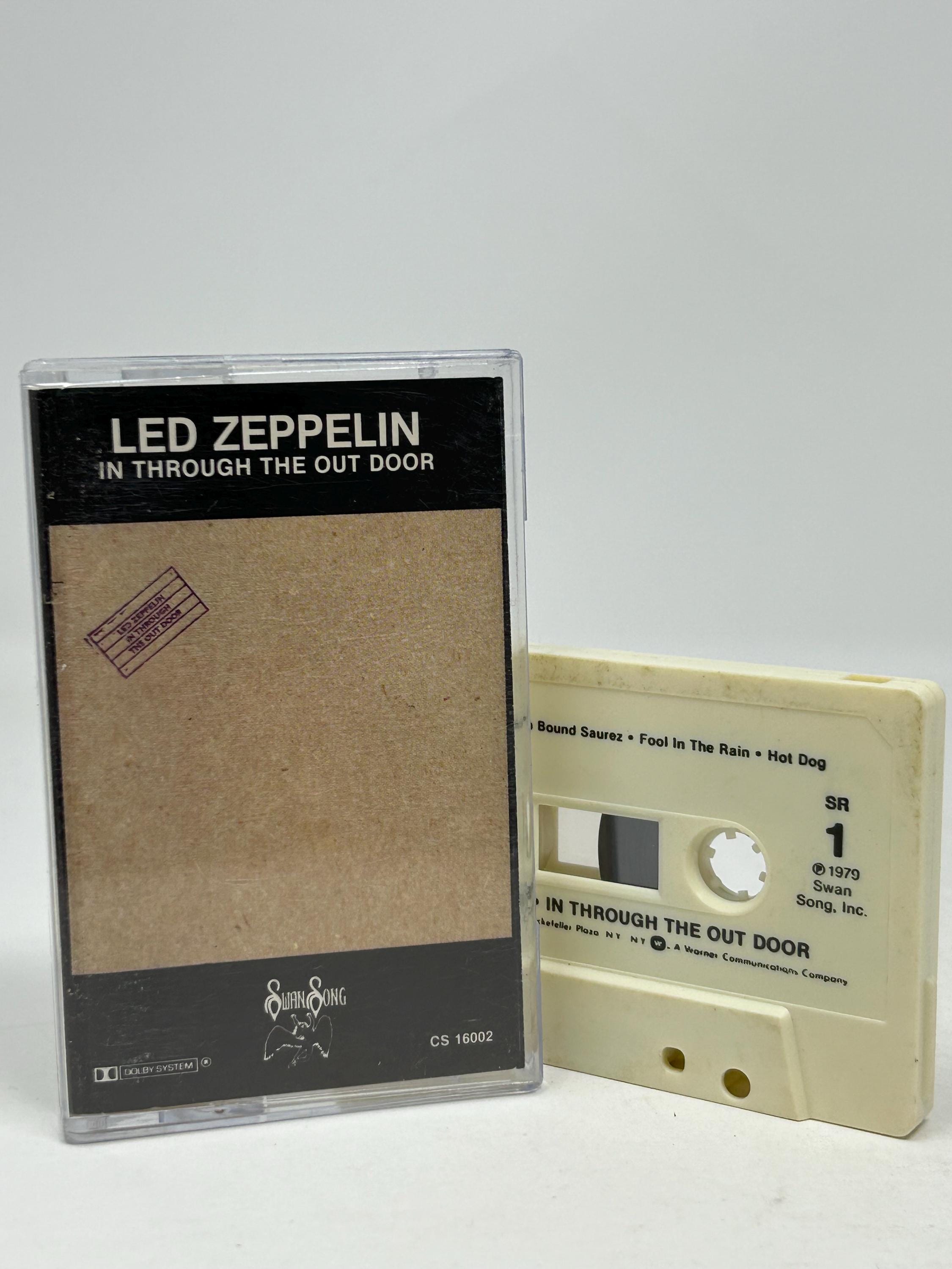 Led Zeppelin in Through the Out Door Vintage Cassette Tape With New ...