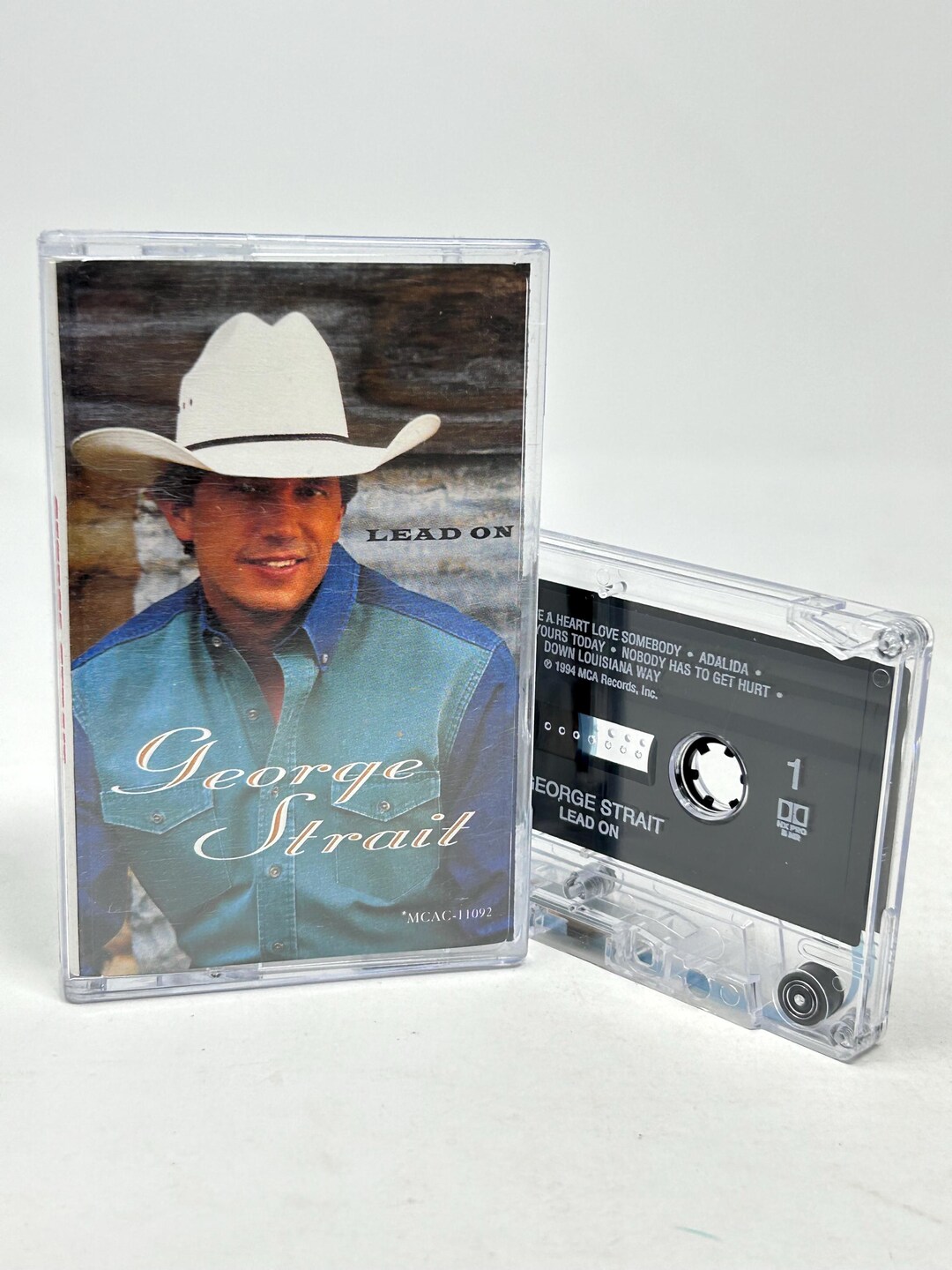 George Strait Lead on Vintage Cassette Tape With New Case - Etsy