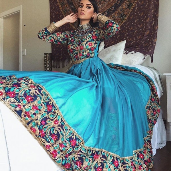 Pashtun Embroidery Dress - Etsy